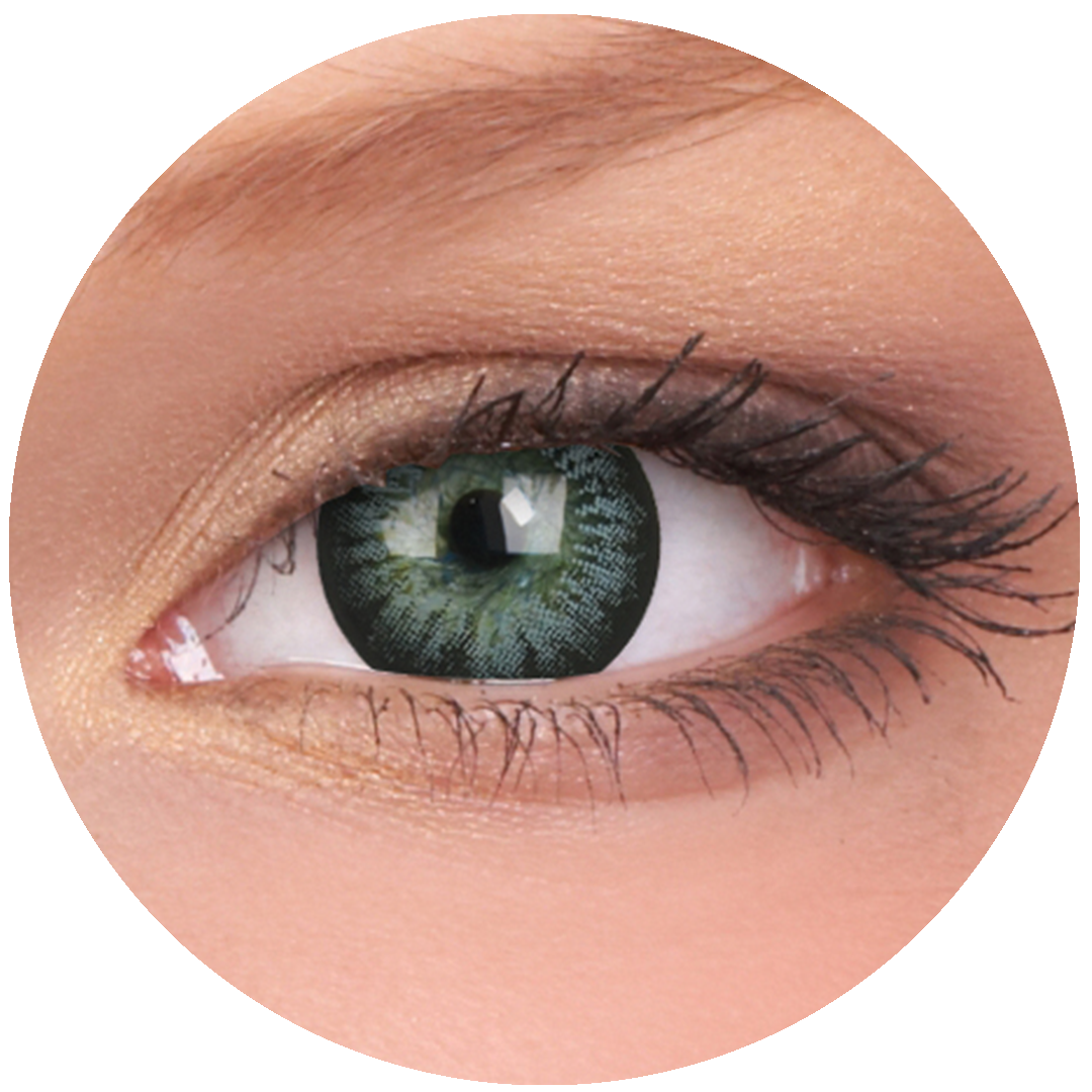 Big Eye - Evening Grey Contact Lenses – LENS FX